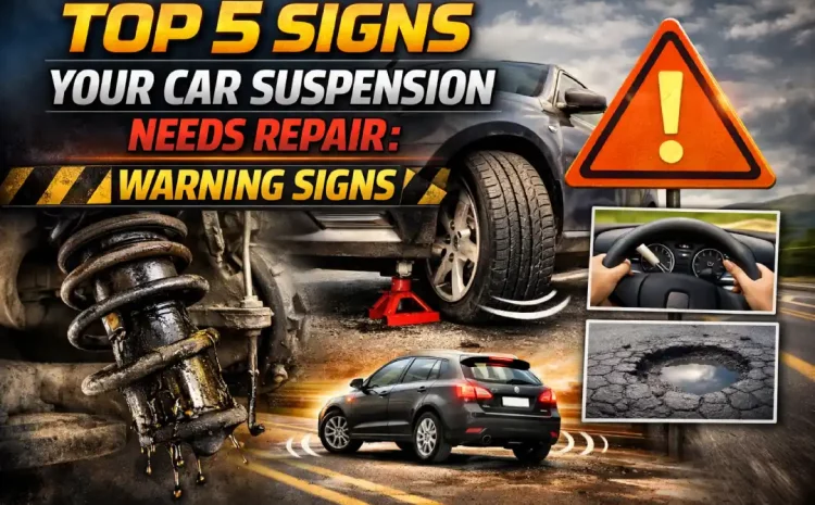Top 5 Warning Signs Your Car Needs Suspension System Repair